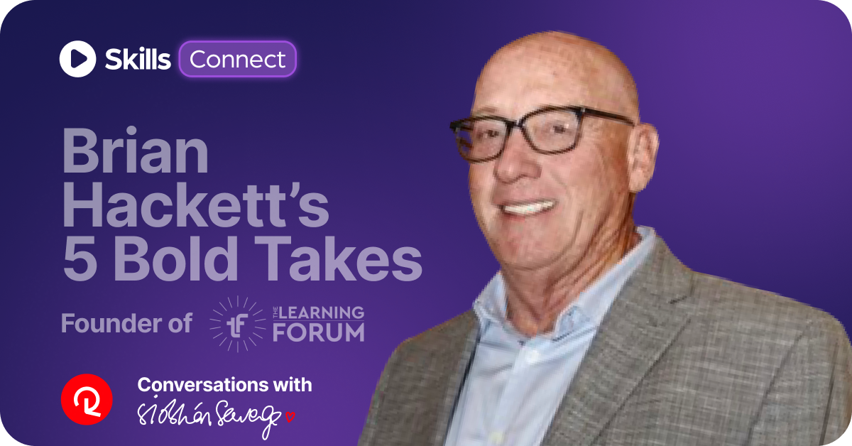Brian Hackett, Founder of The Learning Forum
